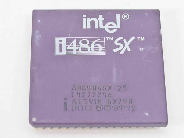 Intel SX798 I486/25mhz SX CPU A80486sx-25 for sale online | eBay
