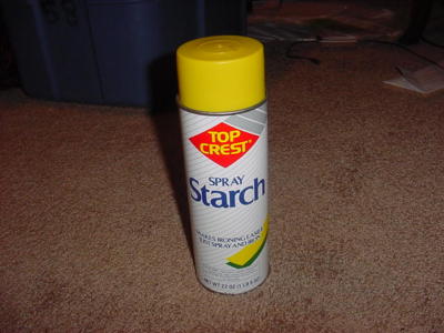 VINTAGE TOP CREST SPRAY STARCH 22oz SPRAY CAN PROP ART 70s 80s LAUNDRY ...