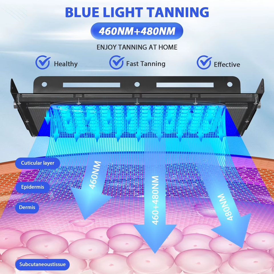 Ultraviolet Tanning Lamp 50W Tripod Solarium Lamp for Tanning Body ...