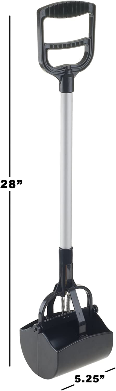 Large Dog Pooper Scooper Pet Waste Scoop Clean Poop XL Long Jumbo ...