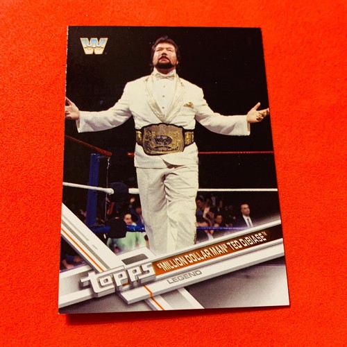 Million Dollar Man Ted DiBiase .. 2017 Topps WWE WRESTLING LEGEND Base ...