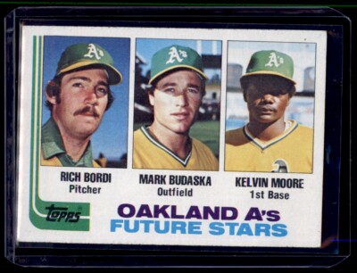 1982 Topps Baseball Future Stars A's -VG Oakland Kansas City A's #531 ...