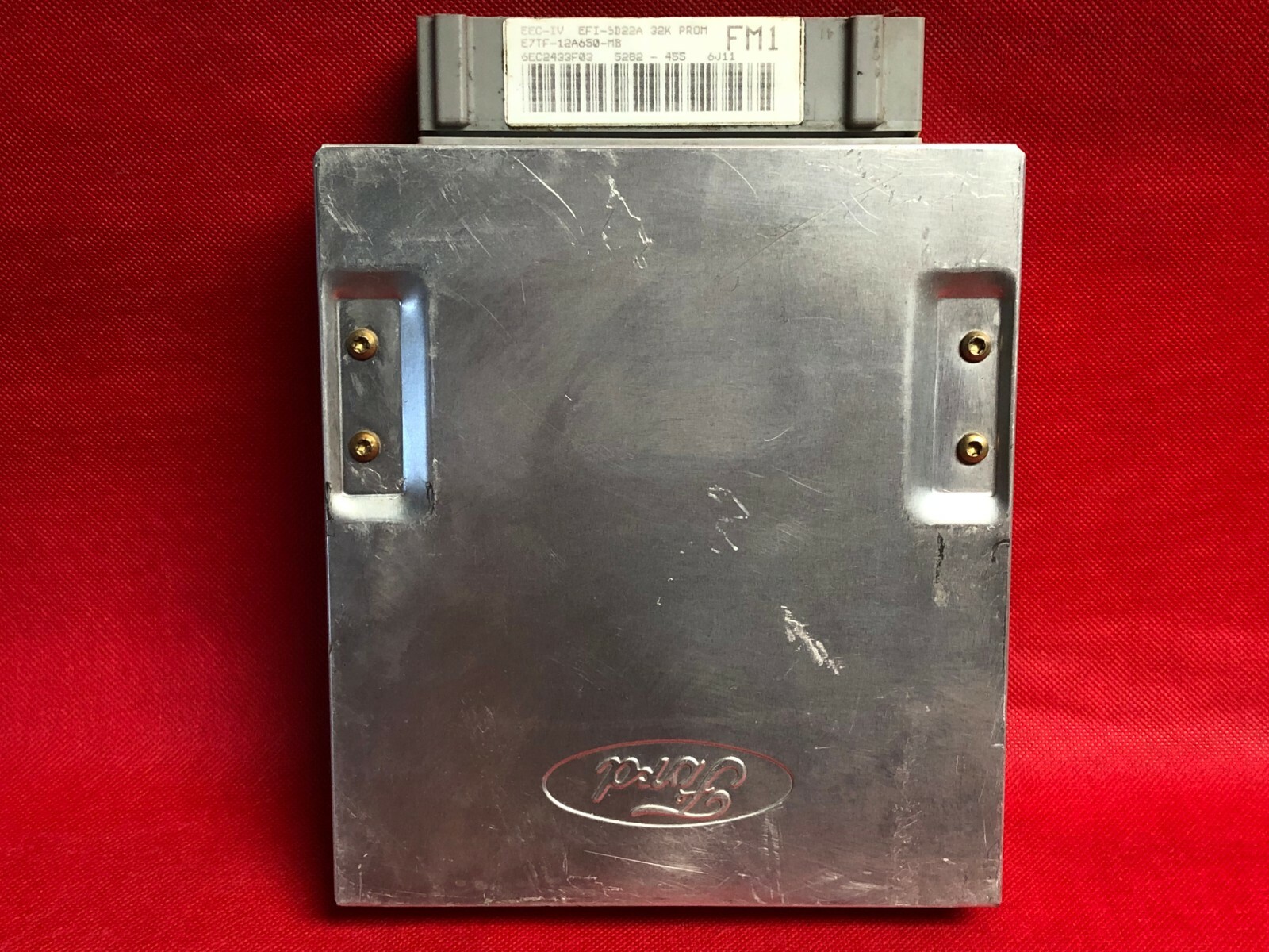 REBUILT PLUG & PLAY FORD F150 MT ECU ECM PCM MODULE FM1 E7TF-12A650-MB ...