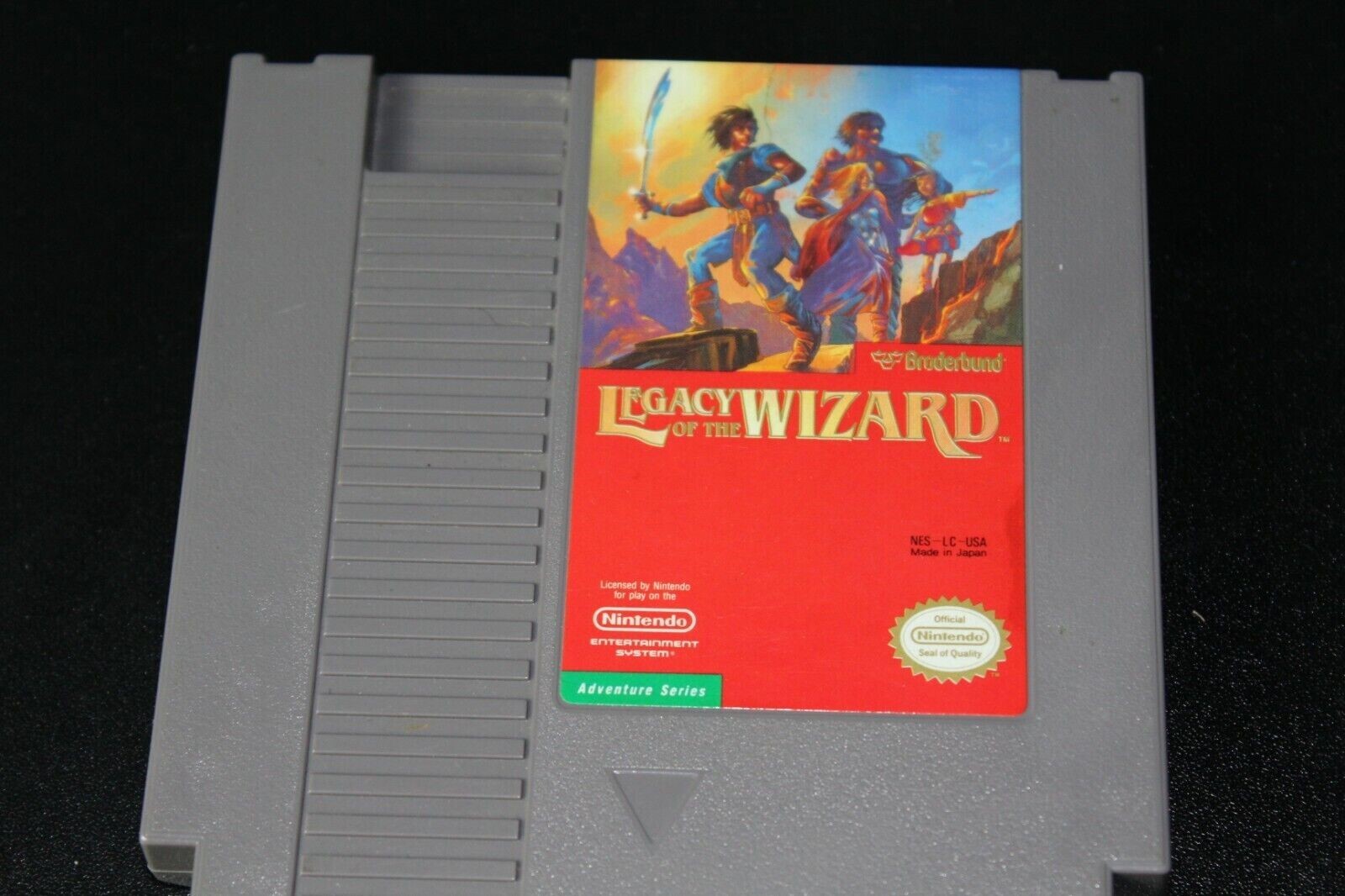 NES Nintendo Legacy of the Wizard Authentic Original Vintage Video Game ...