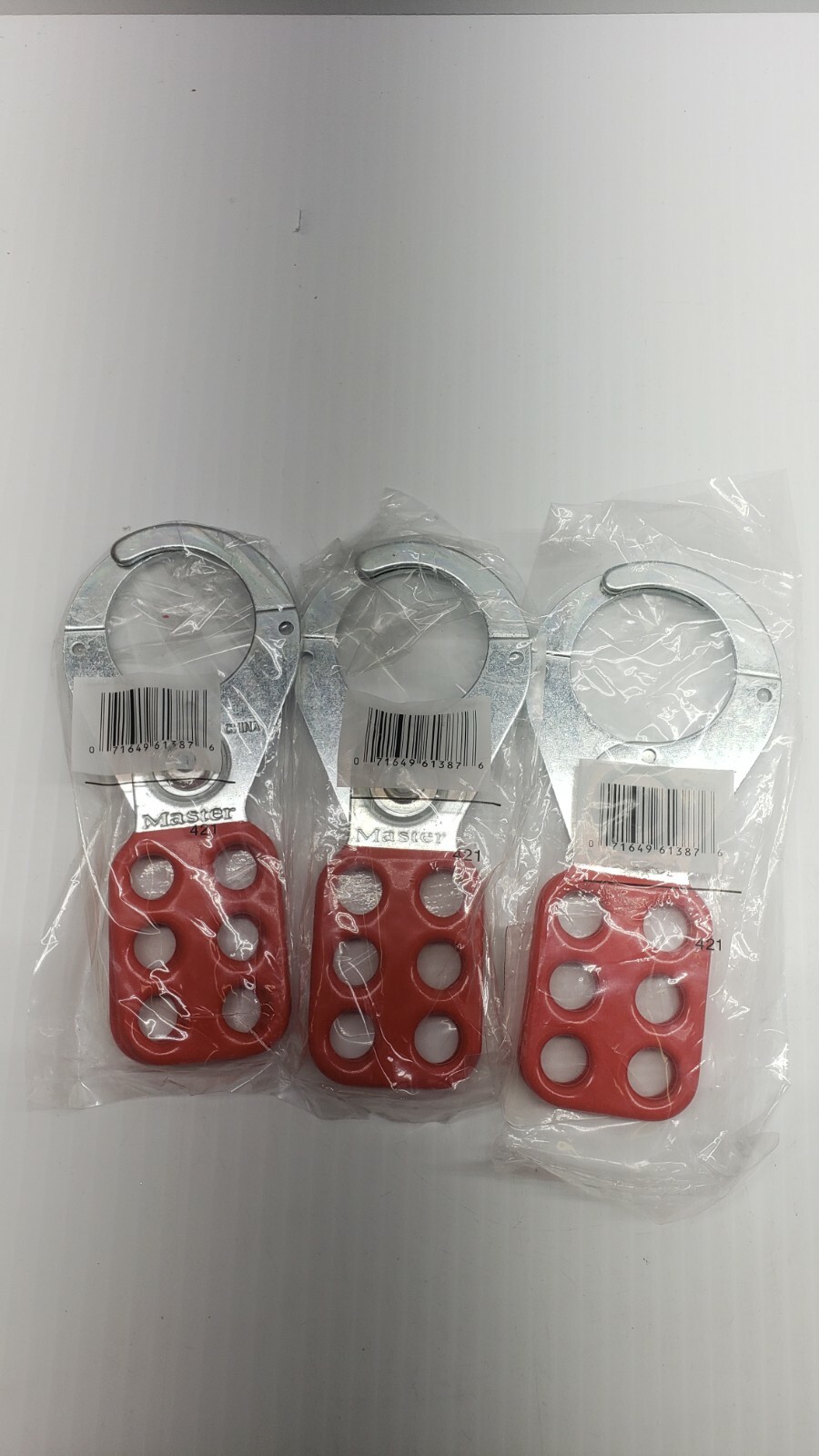 Master Lock 421 Lockout Scissor Box Hasps | eBay