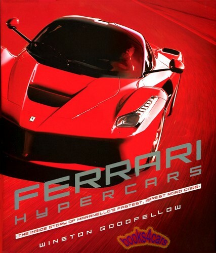 FERRARI HYPERCARS BOOK GOODFELLOW SUPERCARS WINSTON ENZO F50 F40 GTO BB ...