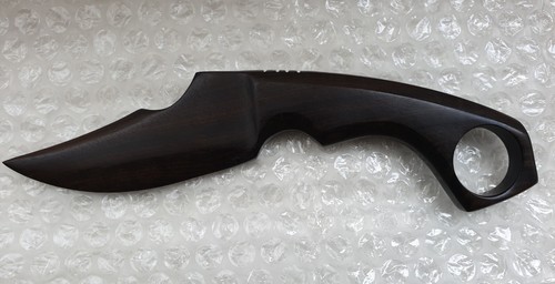 Kamagong Wood Training Knife #2 * Kali * Escrima * Arnis * FMA | eBay