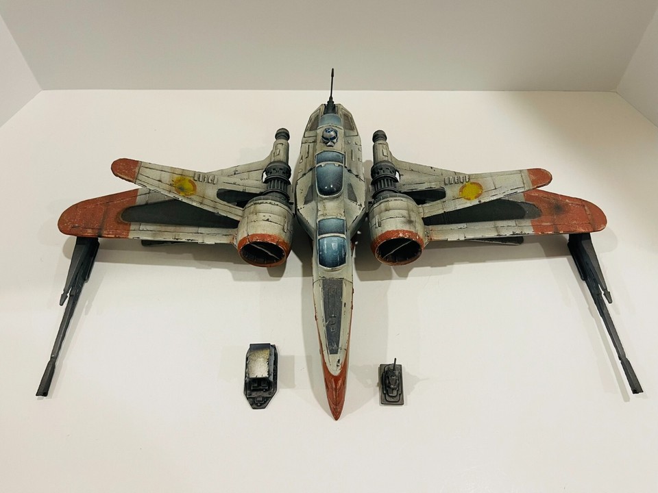 Star Wars Legion ARC-170 Starfighter w/ 2 clone pilots Custom Built Pro ...
