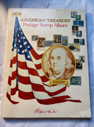 American Treasury Postage Stamp Album published by H.E. Harris & Co. | eBay