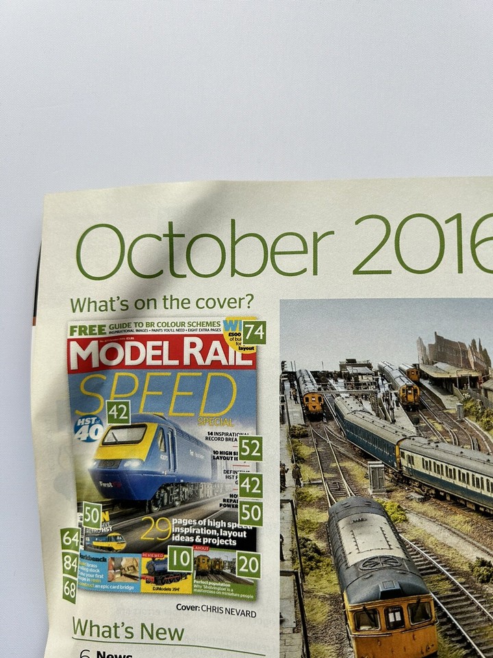 Model Rail Magazine Speed Special October 2016 | eBay UK