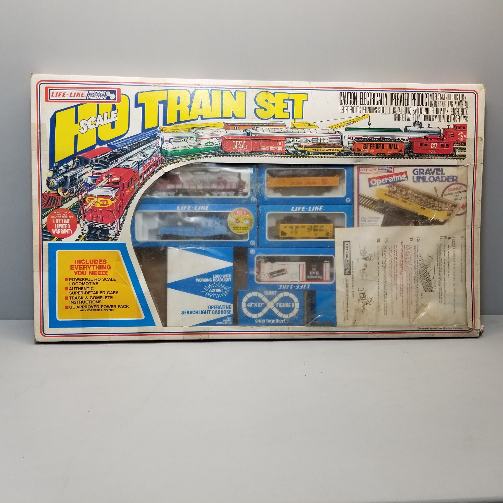 Vintage Life Like HO Scale Train Set | eBay