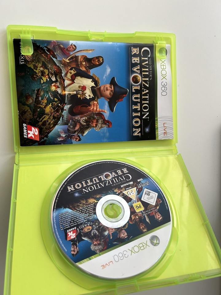 Sid Meier's Civilization Revolution for Xbox 360 With Manual | eBay UK