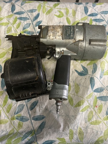 Hitachi NV 83A3 3 1/4 Coil Nailer NV83A3 NAIL GUN | eBay