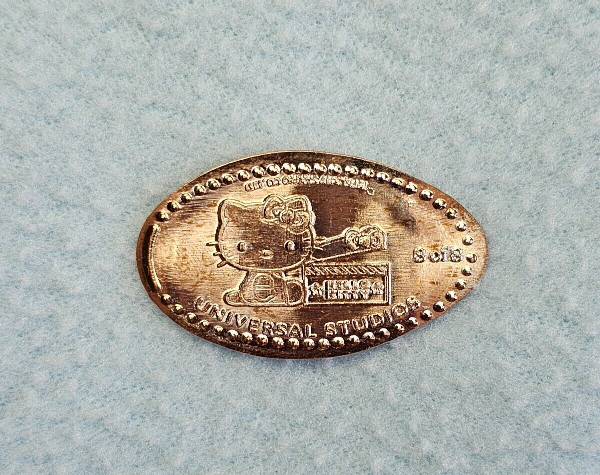 Hello Kitty director Pressed Penny Universal Studios 8 of 8 | eBay