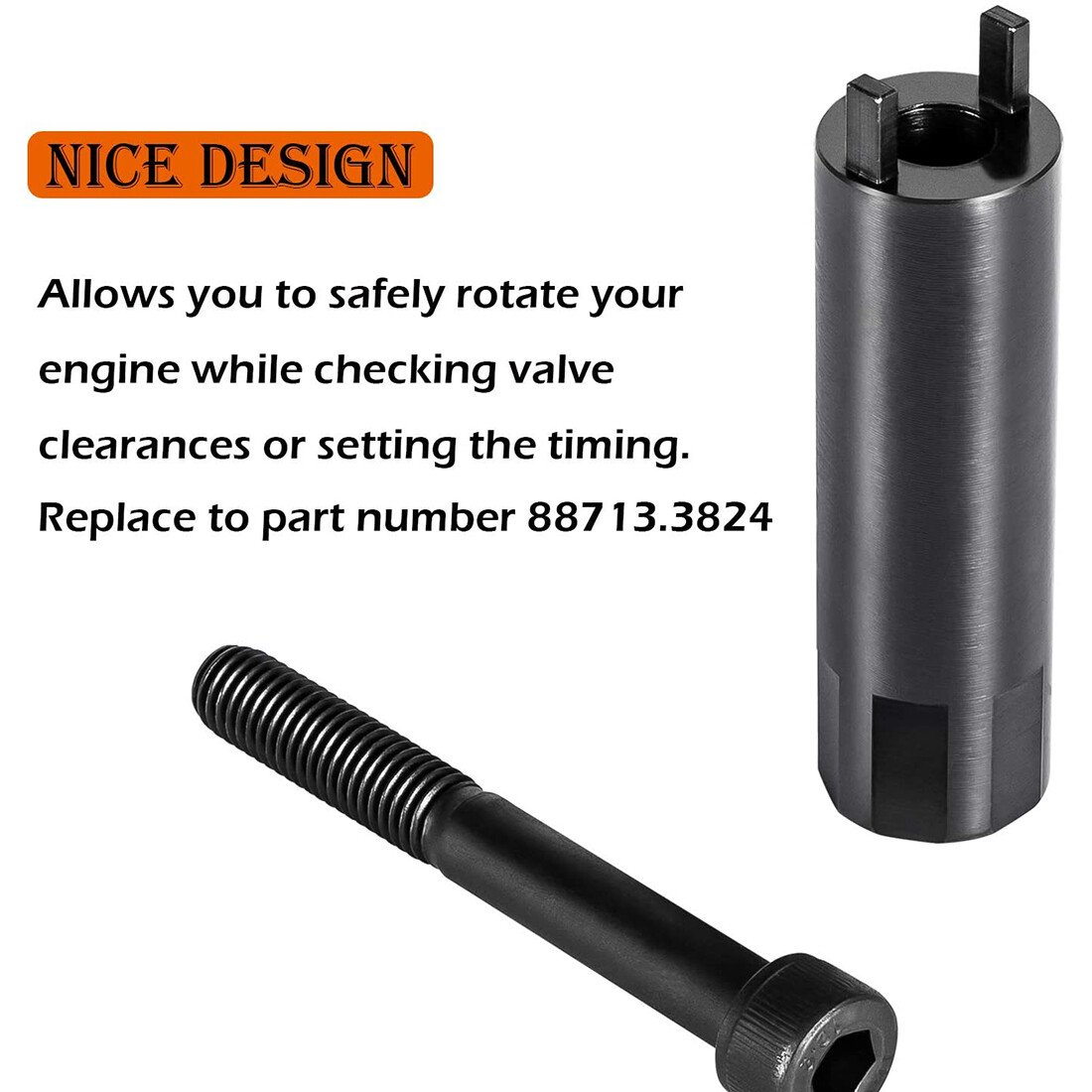 Crankshaft Turning Tool 88713.3824 & 88765.1523 For 1990-2020 Ducati ...
