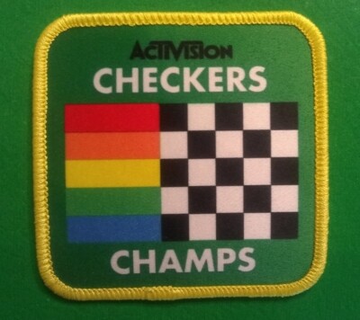 Corrected version: Checkers patch - New printed patch - Activision ...