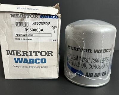 Meritor WABCO R950068A Air Dryer Cartridge (Genuine). NEW IN BOX | eBay