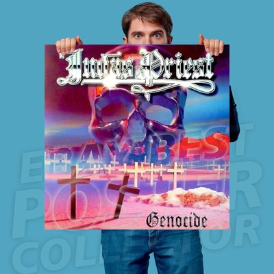 JUDAS PRIEST Genocide BANNER HUGE Vinyl Poster Tapestry Art | eBay