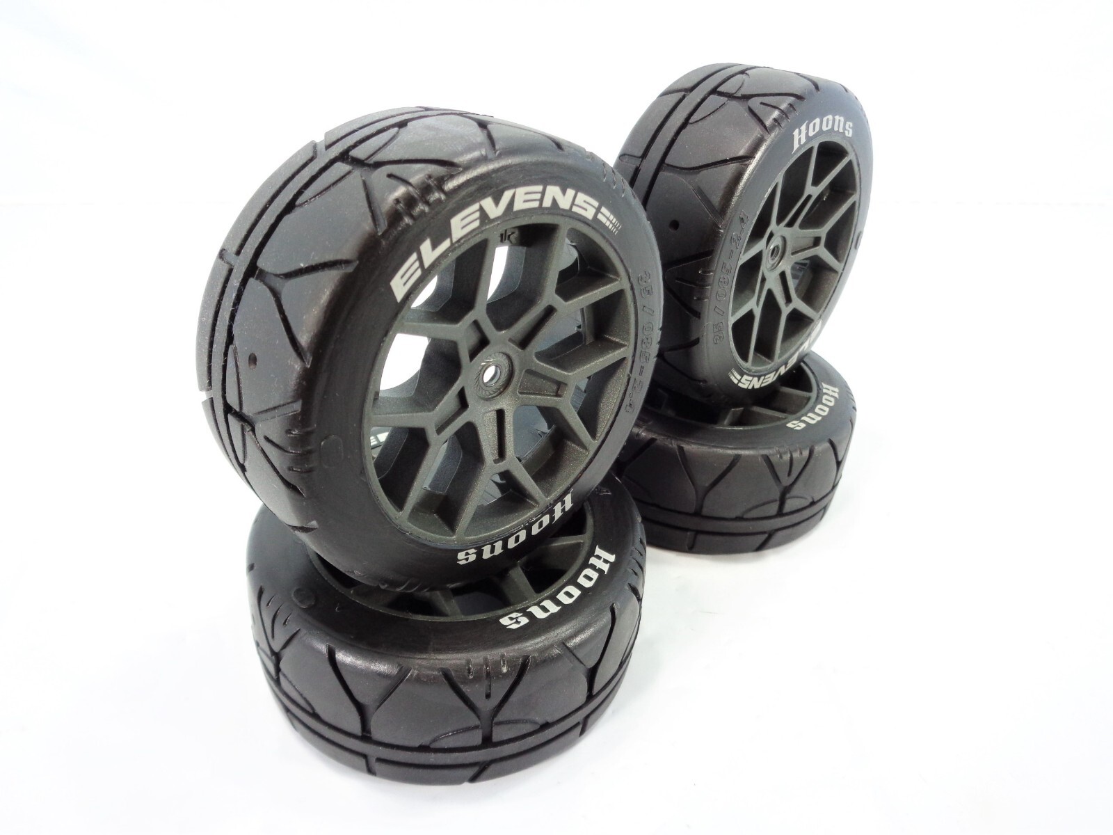 New Arrma Vendetta 4x4 3s BLX dBoots Elevens Tires and Gunmetal 14mm ...
