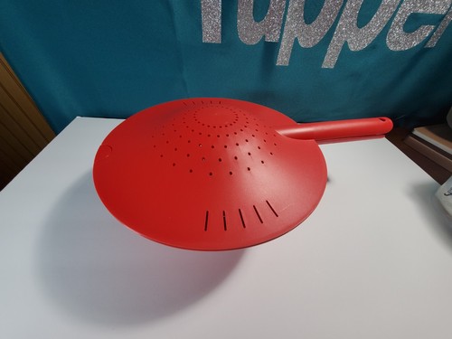 Tupperware 2qt Extra Large Double Multi Colander & Strainer Combo Chili ...