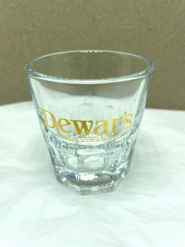 Dewar's Blended Scotch Whisky Glass Shot Rocks Low Ball Cocktail Bar ...
