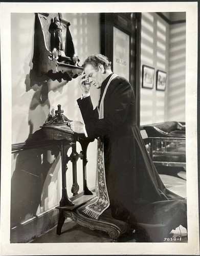 1939 Original (NOT REPRINT) CHARLES BICKFORD Press Photo - THOU SHALL ...