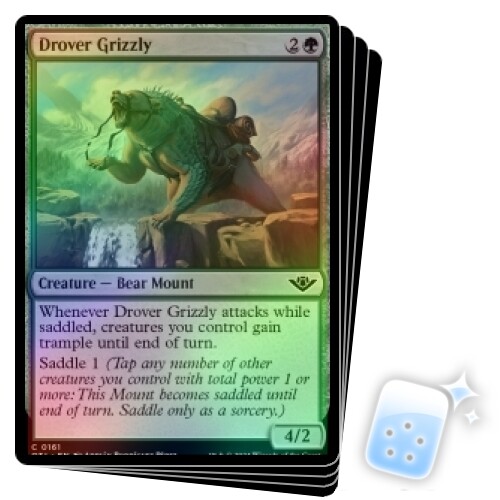 FOIL PRESALE DROVER GRIZZLY X4 Outlaws Of Thunder Junction OTJ Magic ...