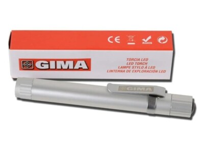 Gima Pen Light for Professionals - LED Pocket Diagnostic Flashlight ...