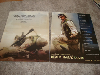 BLACK HAWK DOWN Oscar ad Josh Hartnett as SSG Matt Eversmann, Best ...