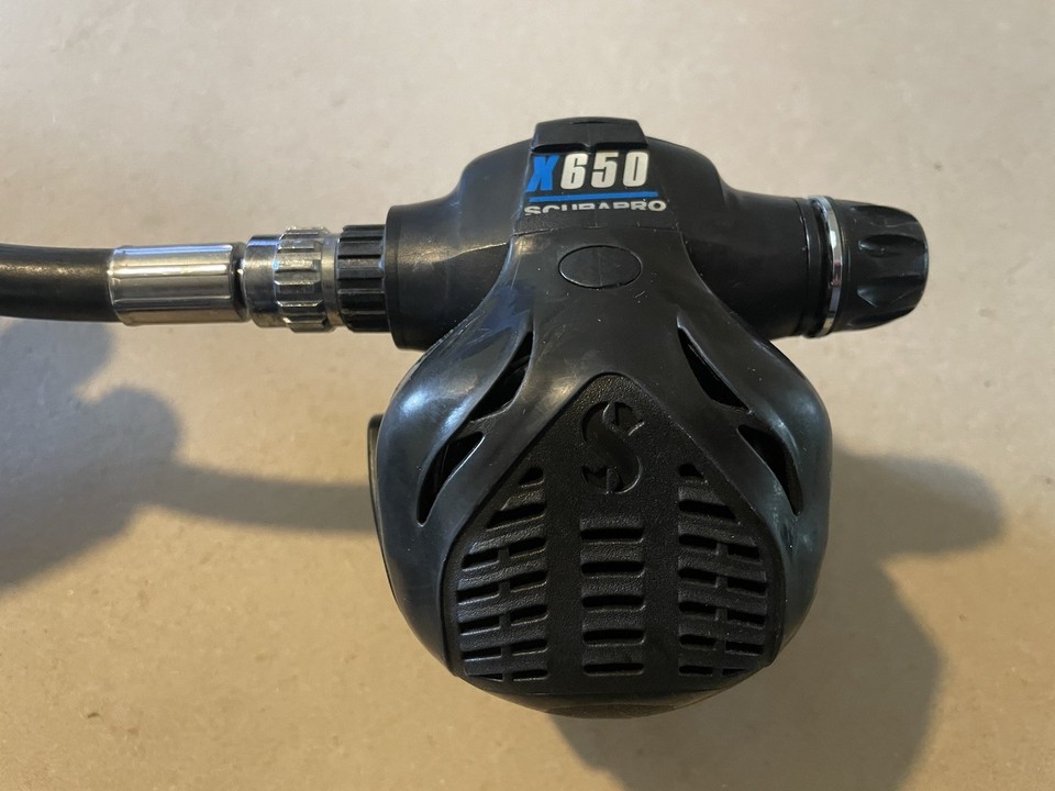 Scubapro Mk25/X650 Regulator (1st & 2nd Stage)(Yoke)(Swivel)(See Pic ...