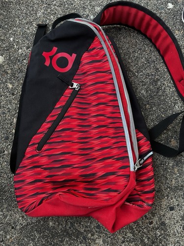 Nike KD VIII Max Air Kevin Durant Basketball Backpack Elite Black & Red ...