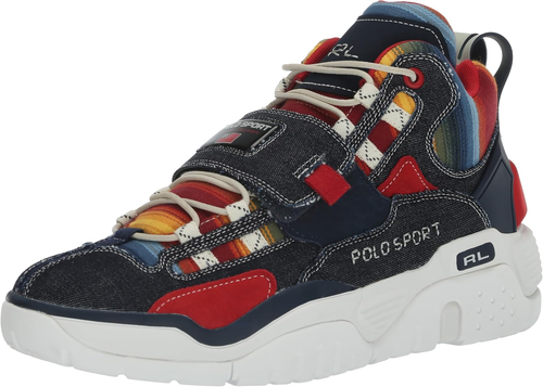 Polo Ralph Lauren Men's Ps100 Multi-Print High-top Sneaker | eBay