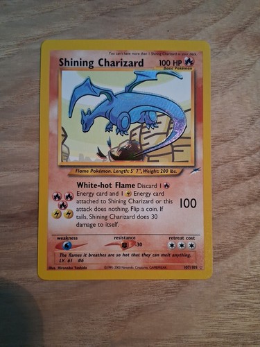 Pokemon Shining Charizard Neo Destiny | eBay