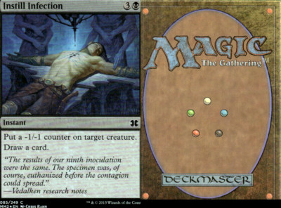 Magic the Gathering -MTG-Instill Infection Foil | eBay