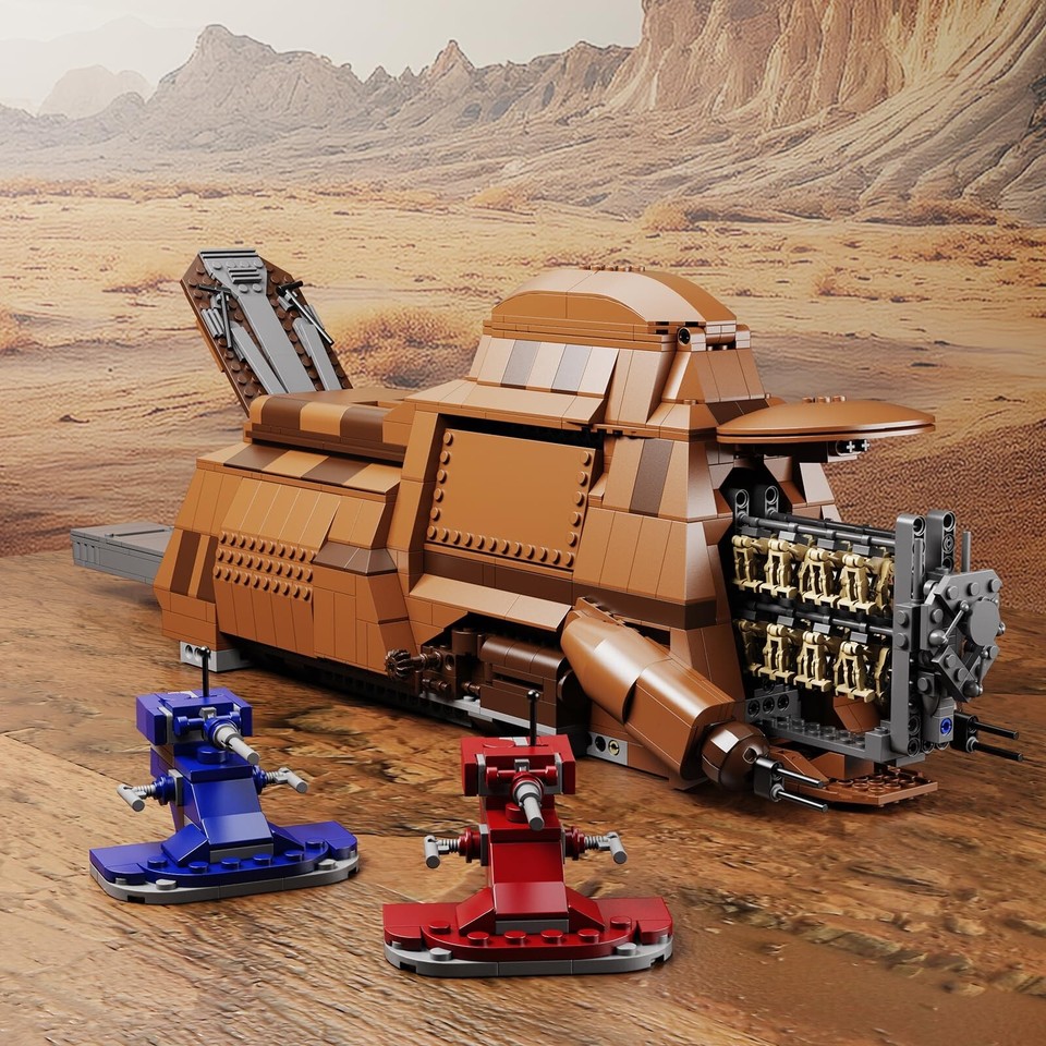 Battle Trade Federation Droid Ship Multi Troop Transport Building Kit ...