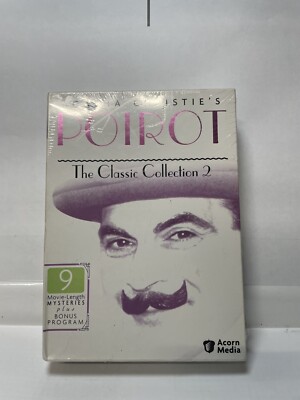 Agatha Chrisities Poirot Classic Collection 2, 9 movie length mysteries ...