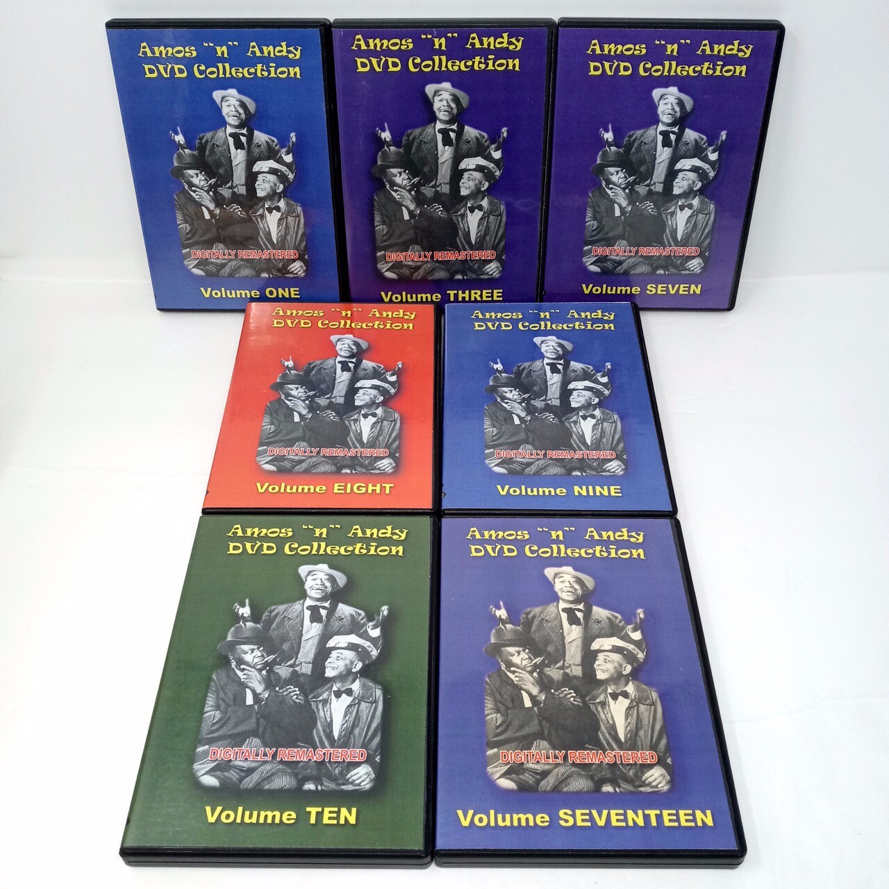 Amos 'n Andy TV Show DVD Collection Lot of 7 (28 Eps.) - Vol. 1 3 7 8 9 ...