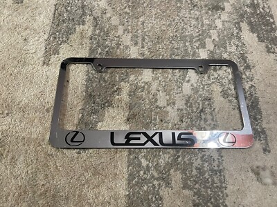 Lexus License Plate Frame Chrome | eBay