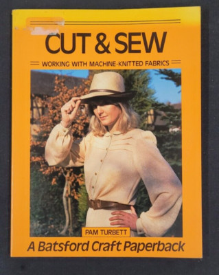 RARE KNITTING MACHINE PATTERN BOOK THE ORIGINAL CUT & SEW BY PAM ...