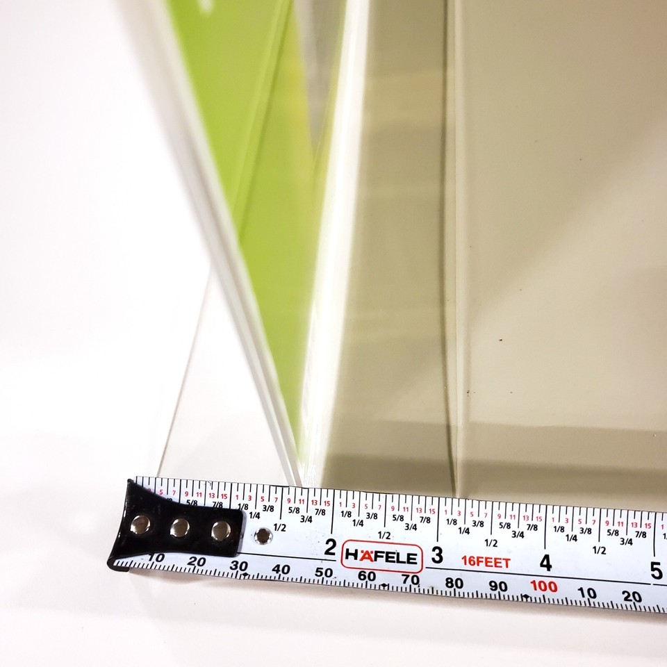 Staples Clear Acrylic 11"W x 8.5"H Horizontal Document Display Holder ...
