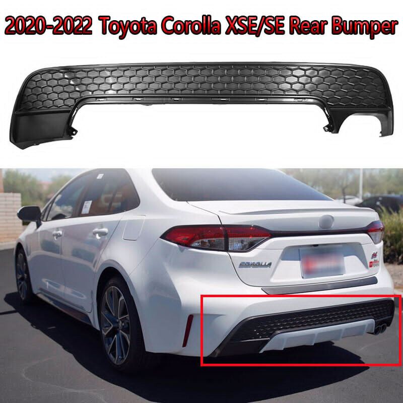 For 2020-2022 Toyota Corolla SE XSE 2.0L Rear Bumper Lower ABS ...