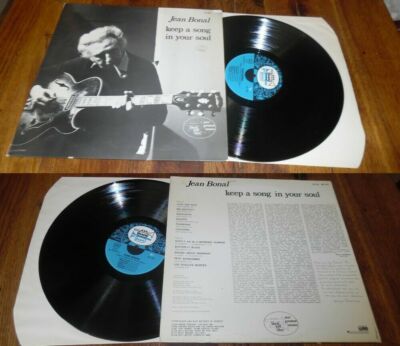 JEAN BONAL - Keep A Song In Your Soul LP ORG French Press Jazz Blues 79 ...