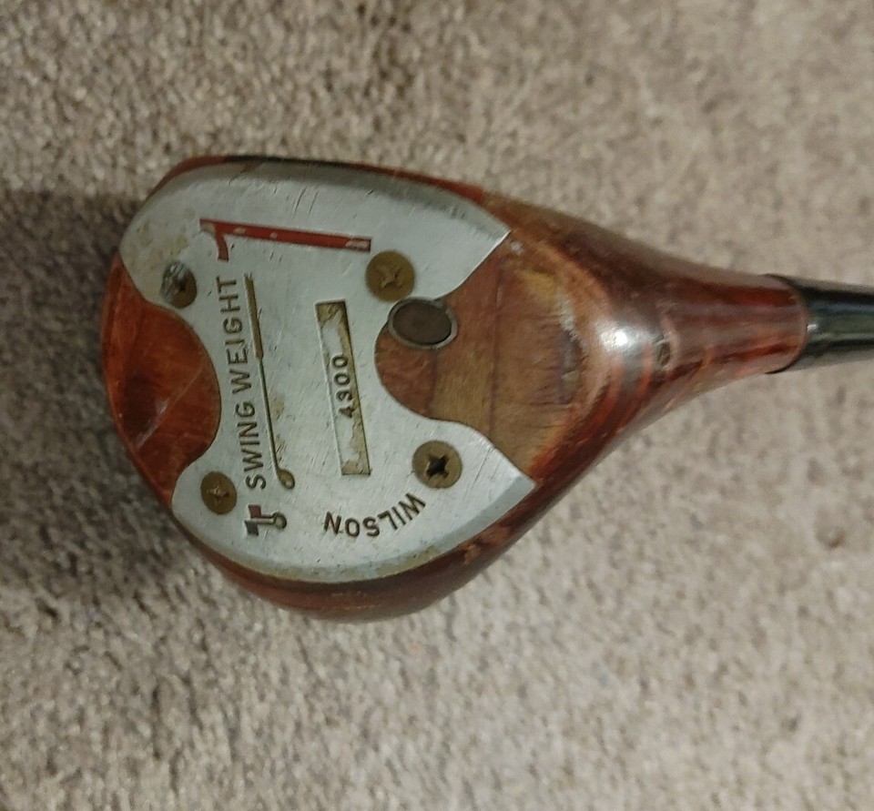 Wilson Swing Weight 4300 1 Wood Right Hand Free Shipping | eBay