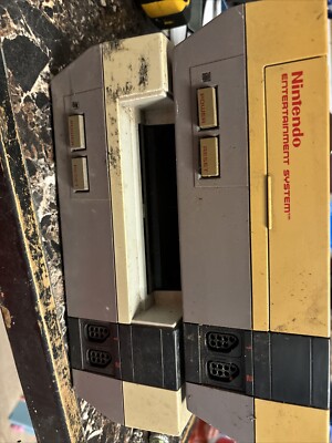 Lot Of 2 Nintendo NES Model 001 Consoles For Untested /Part's Or Repair ...