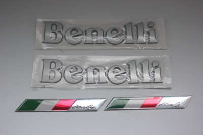 3D BENELLI Emblem Stickers Fender Bibs Tank Decal Sticker For BENELLI ...