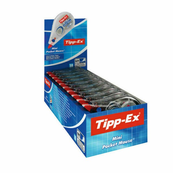 Tipp-Ex Mini Pocket Mouse Correction Roller - Pack of 10 for sale ...