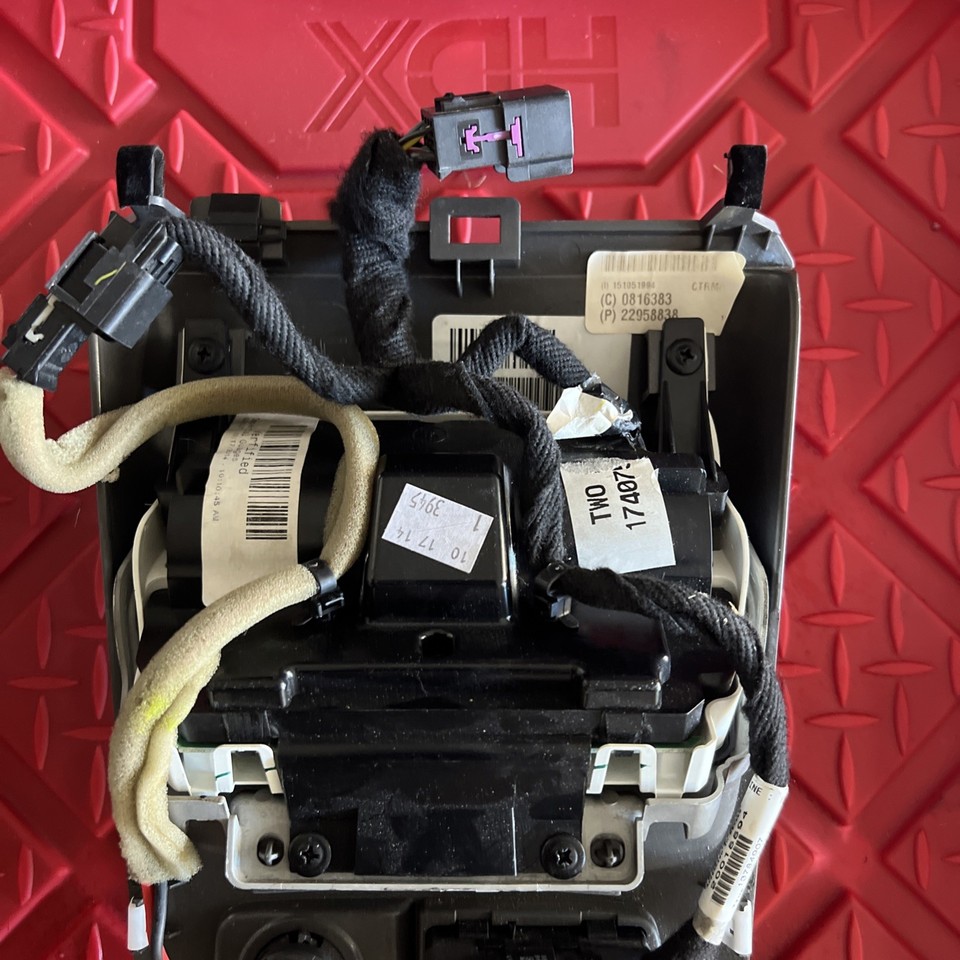 10-15 Camaro Gray OEM Center console Gauge Cluster Set Shifter Surround ...