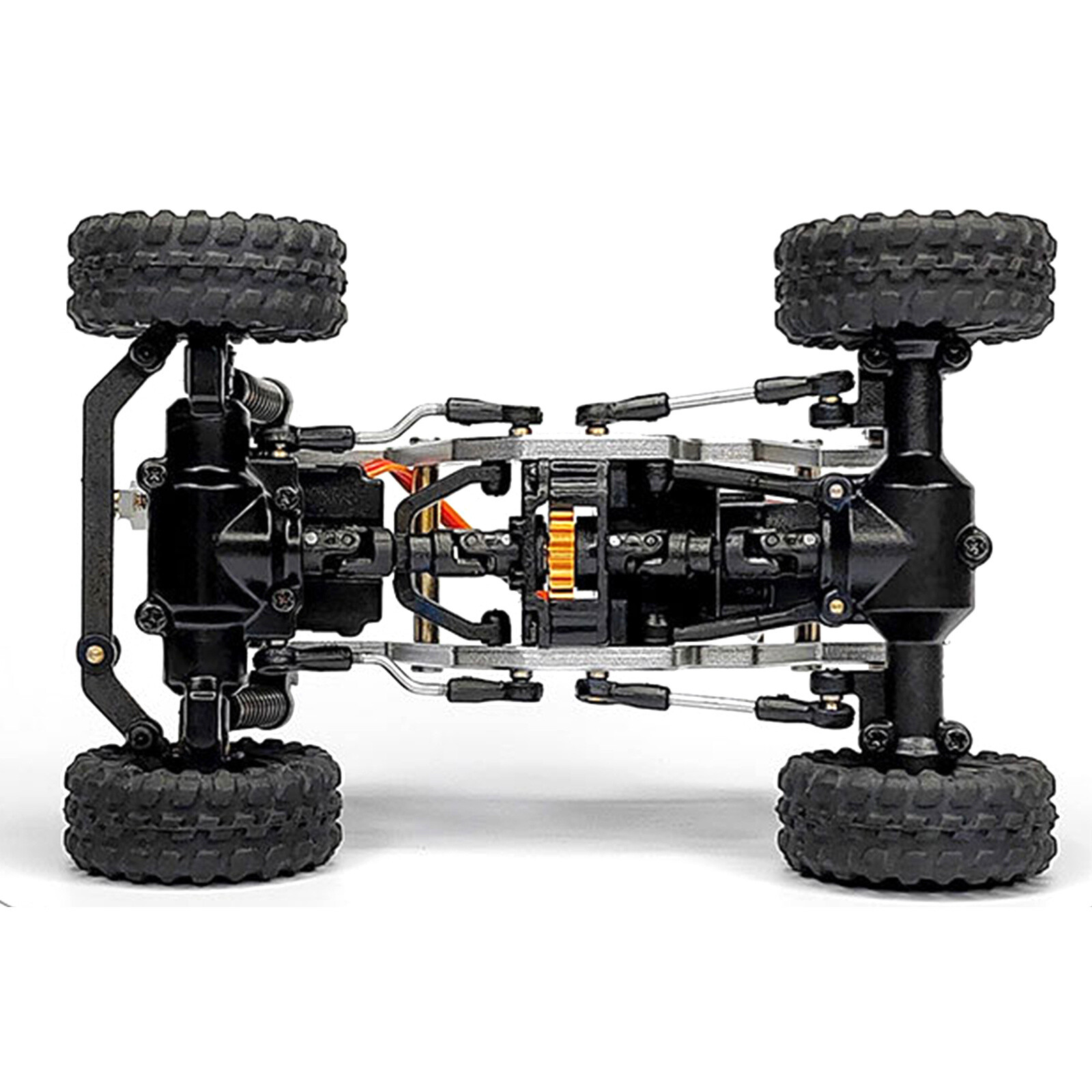 LDARC X43 Crawler RC Car w/ Controller 1:43 Simulation Frame Full 4WD ...