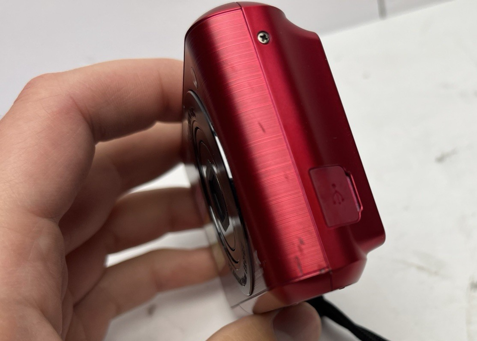 Samsung SL35 10.2MP Digital Camera Red With 2GB SD Card, Case Fully ...