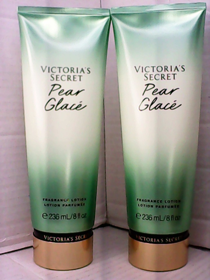 Set of 2 Victoria's Secret VS Pear Glace Fragrance Body Lotion ...